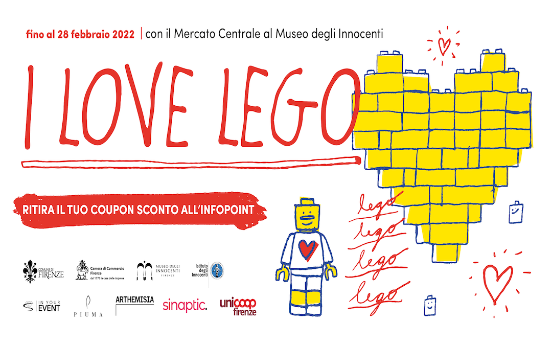 I love Lego: al Museo degli Innocenti con il Mercato e i laboratori per bambini | Mercato Centrale